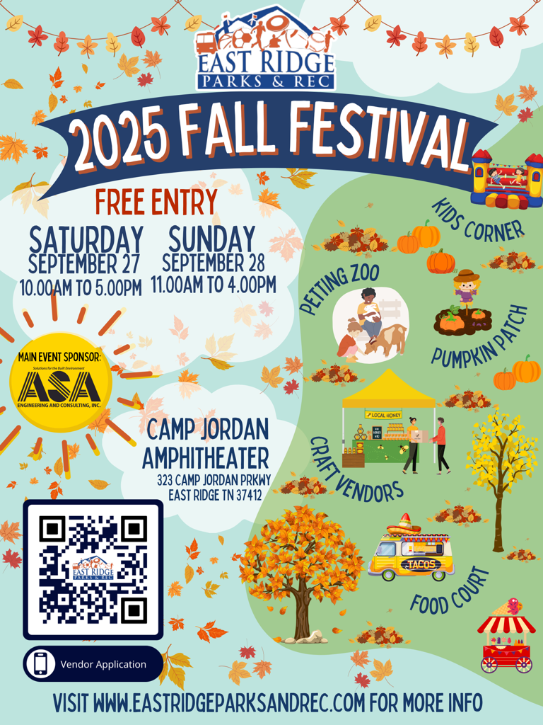 East Ridge Parks and Rec Hosted Events