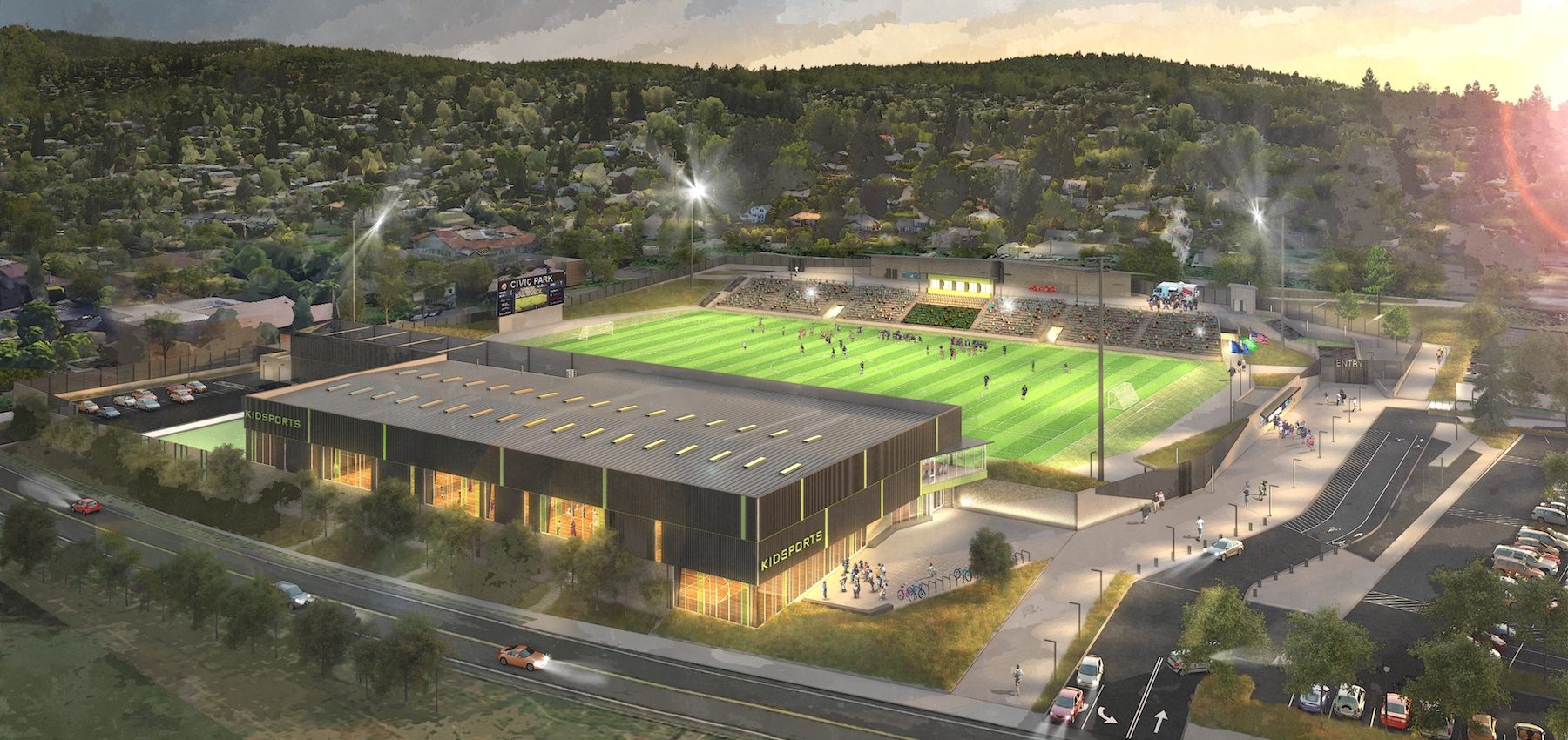 Pro Soccer the Goal for Lane United FC