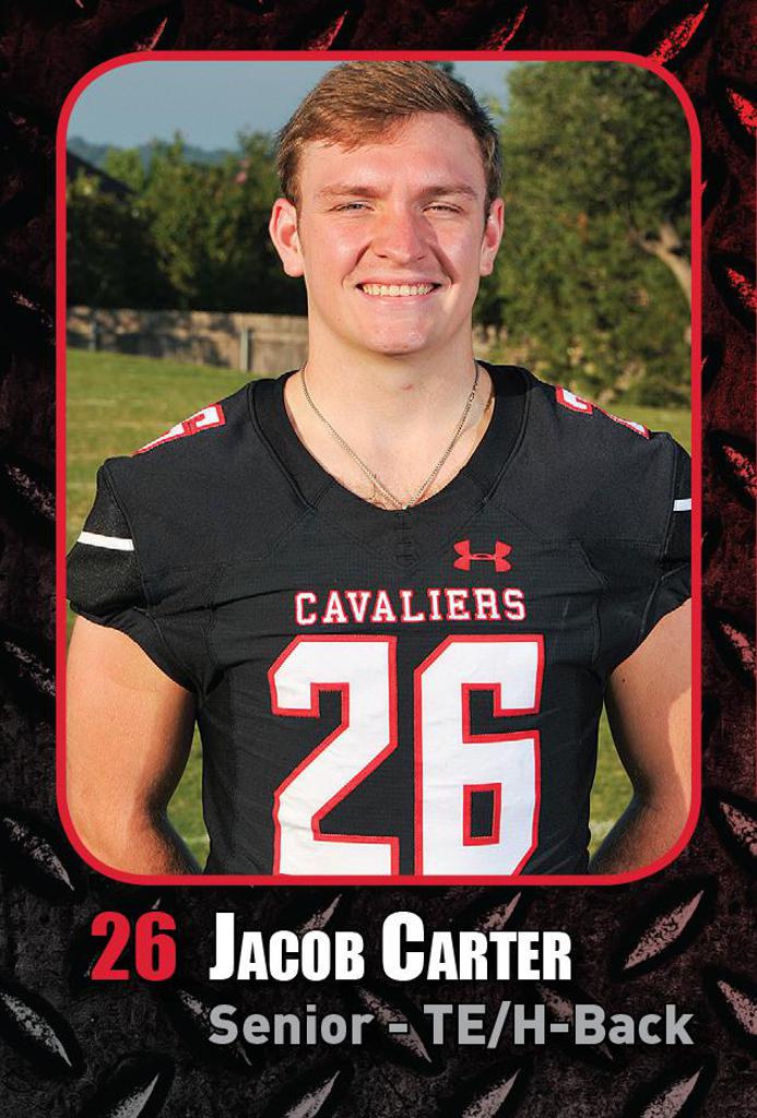 JACOB CARTER named Honorary Flag Leader