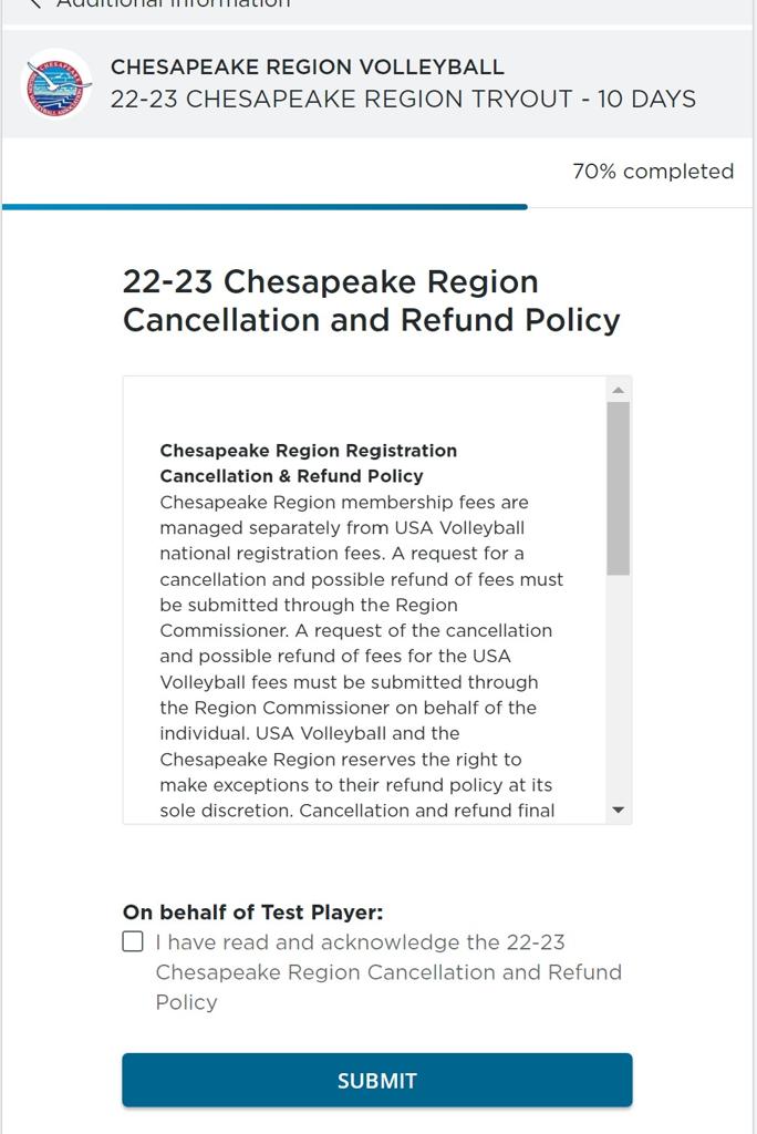 CHRVA Registration Help