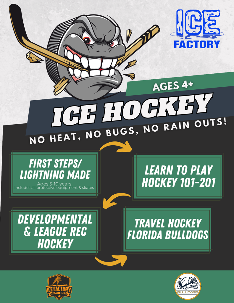 Adult Ice Hockey | Youth Hockey in Kissimmee | Ice Factory