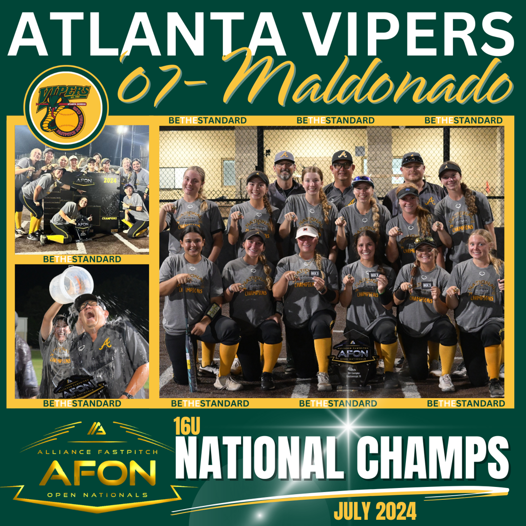 Alliance Fastpitch Open National 16U National Champions