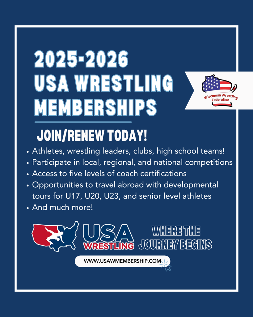 USA Wrestling 2025-26 Season Memberships