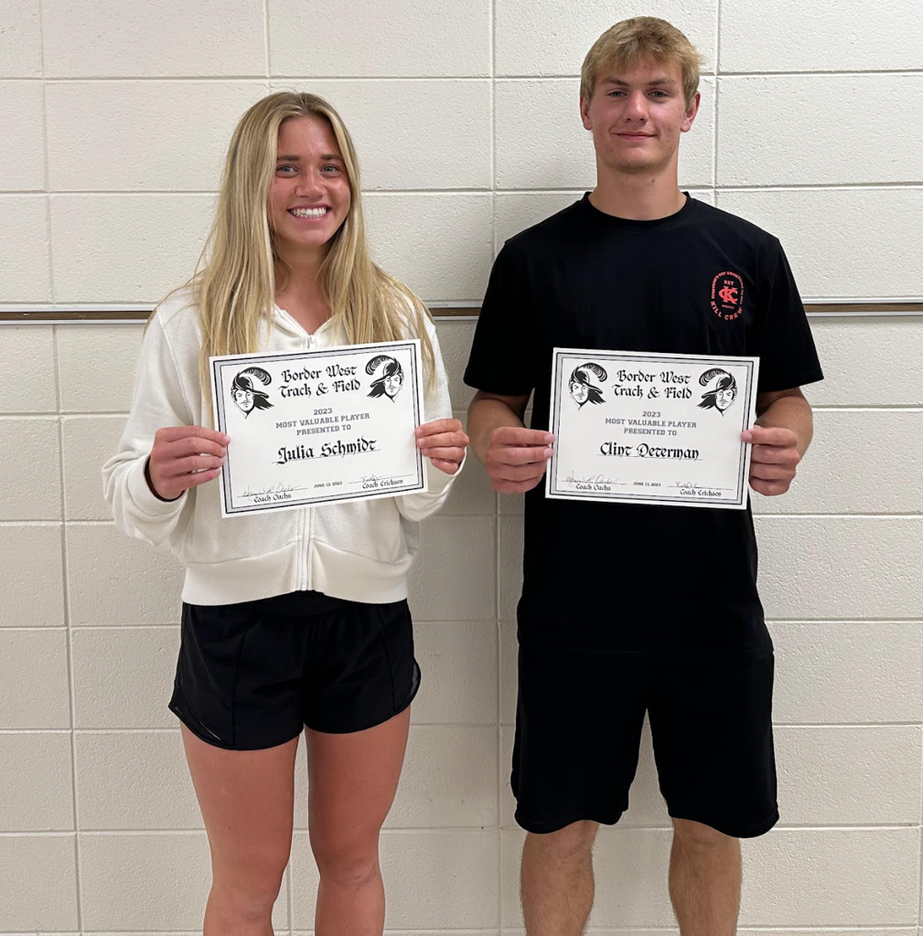 Border West Track and Field Awards