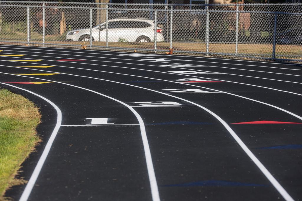 Track Gets New Paint