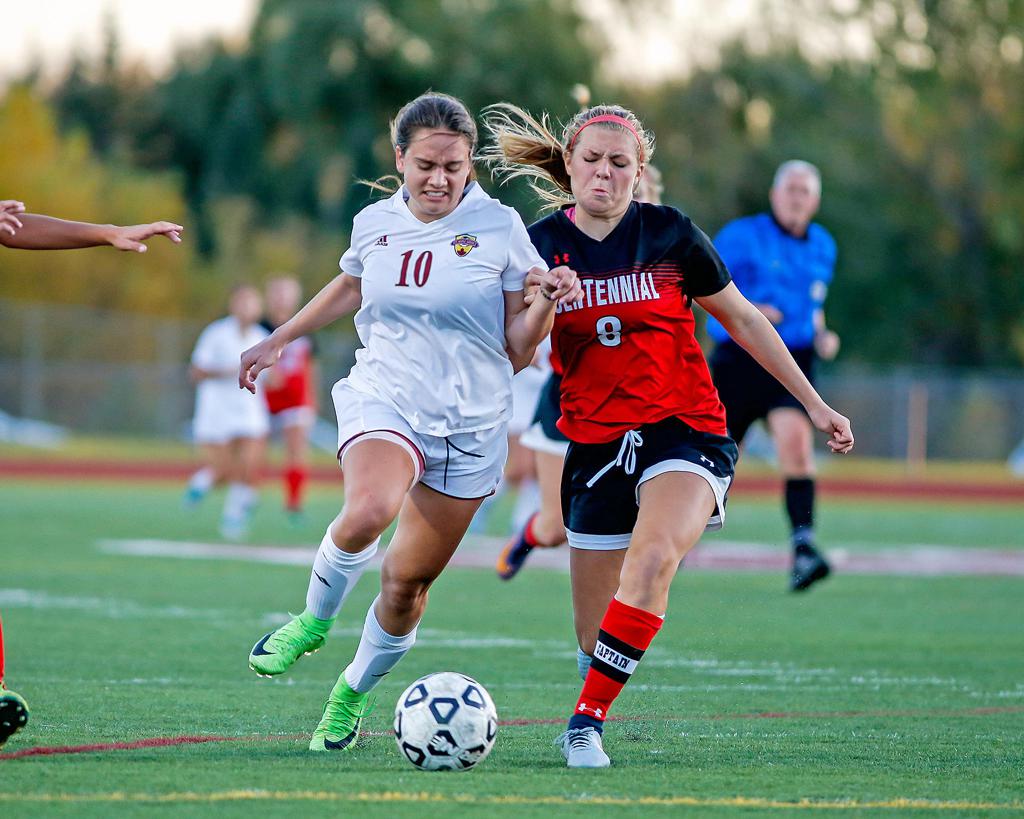 Maple Grove girls shut out Centennial, claim Class 2A, Section 5 crown