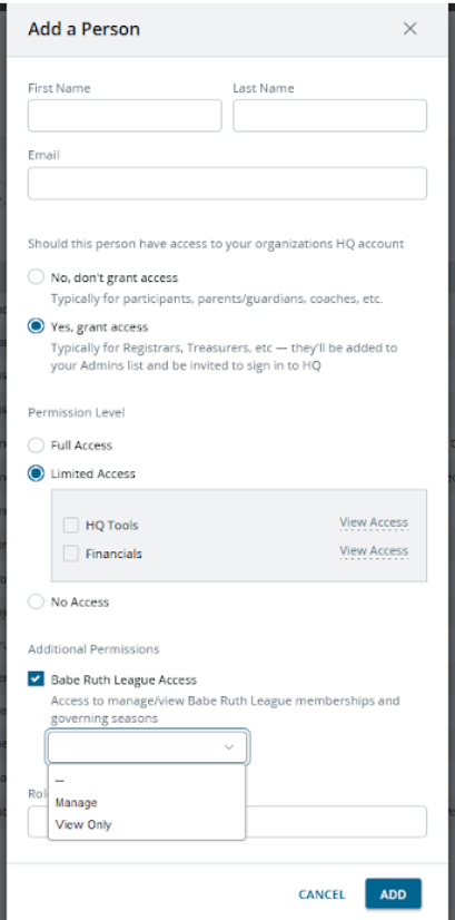 Memberships, Background Checks & Eligibility