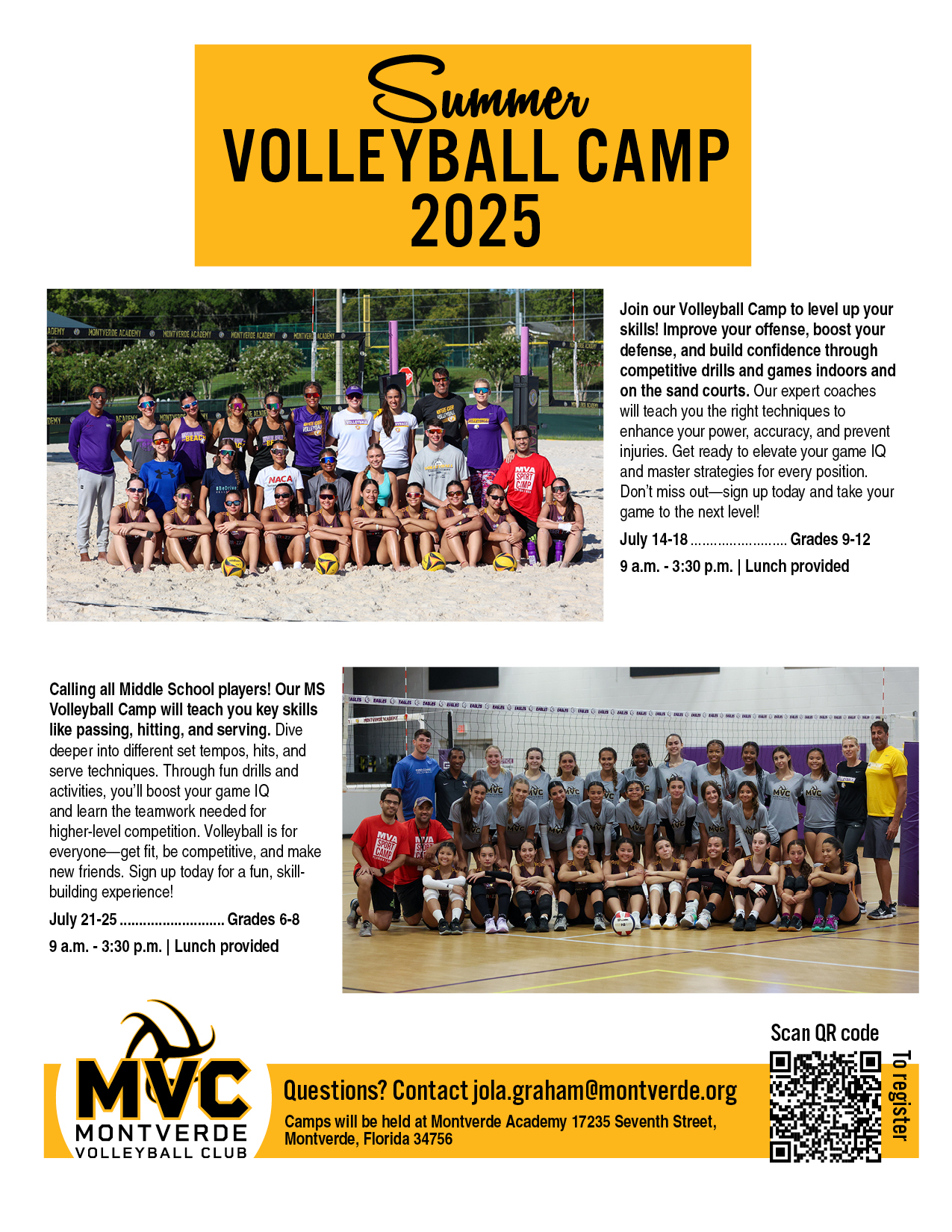 MONTVERDE VOLLEYBALL CLUB