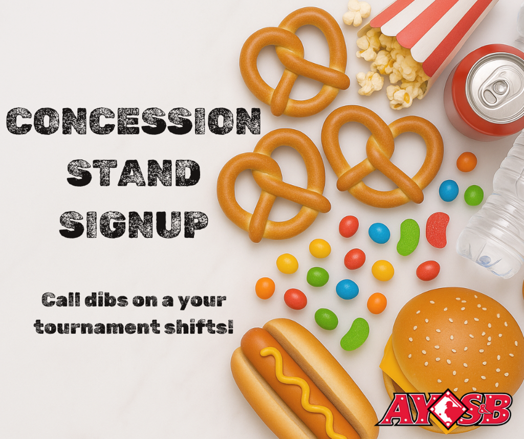 Concession Stand Signup