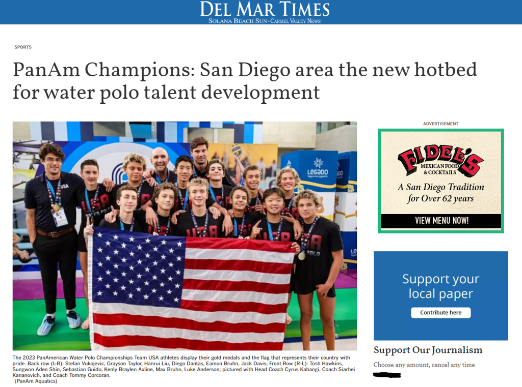 Del Mar Water Polo Club