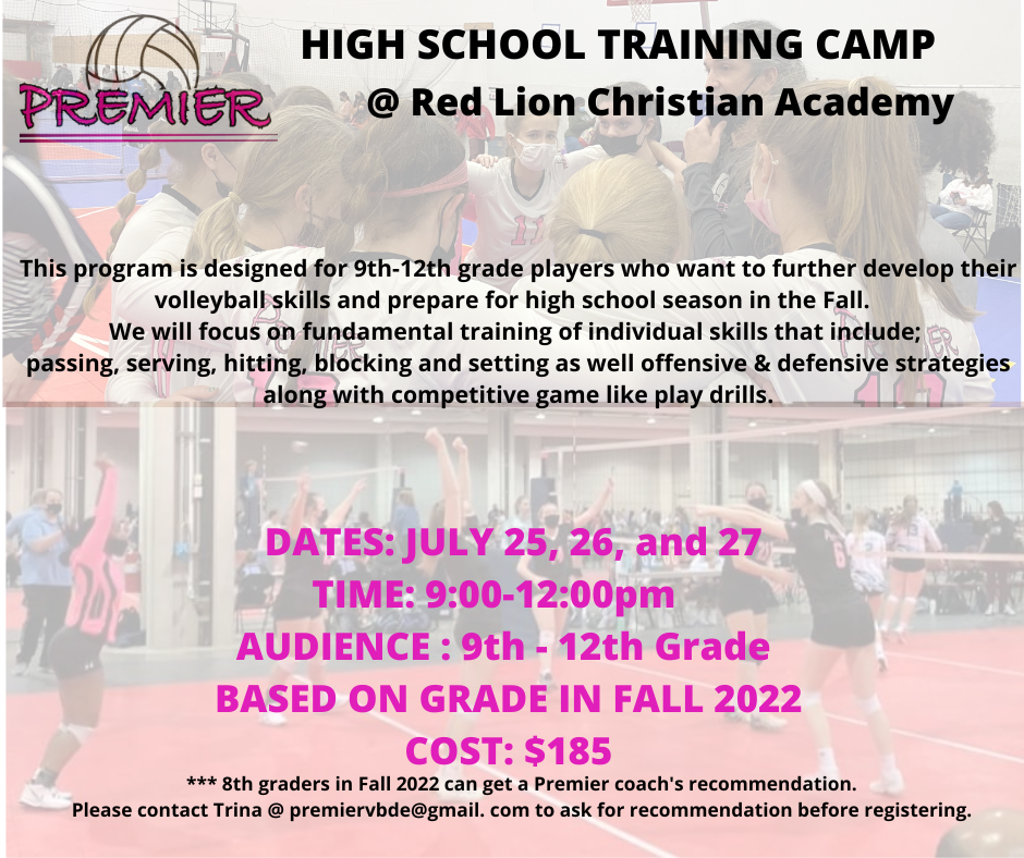 2022 High School Training Camp 2022-high-school-training-camp