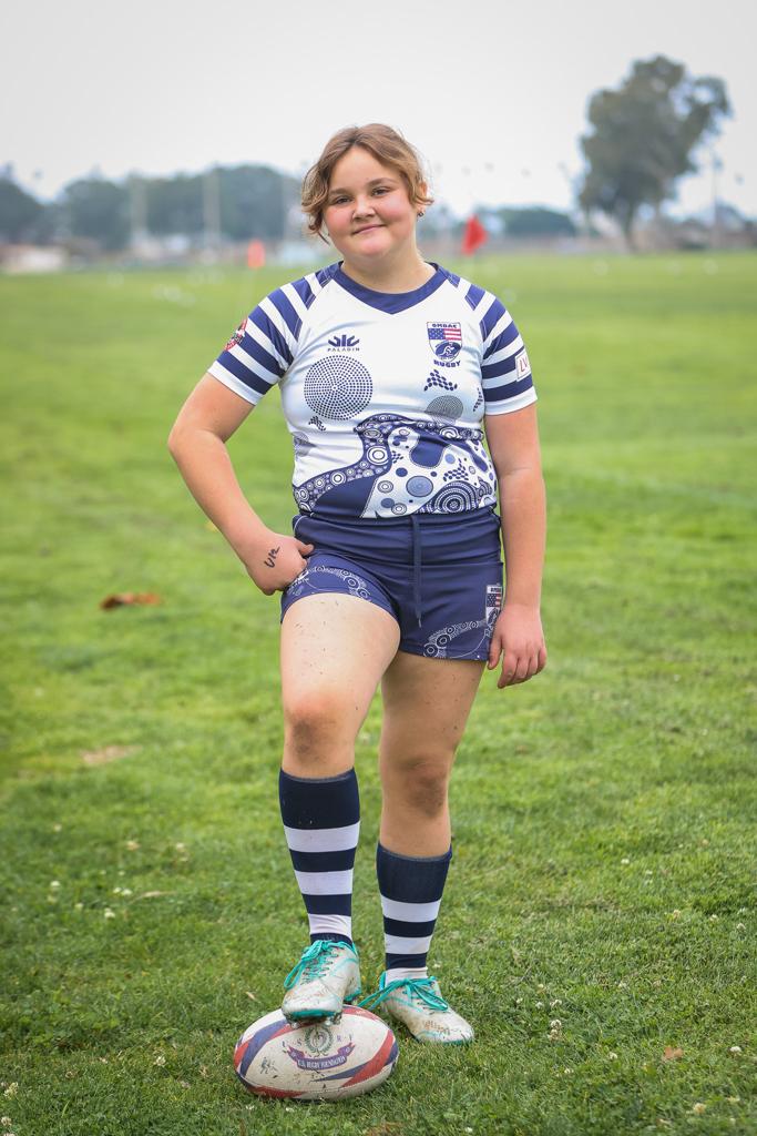 Girls Play Rugby