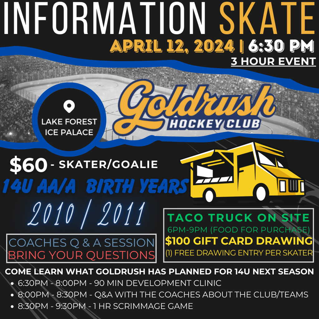 14U AA/A Information Skate