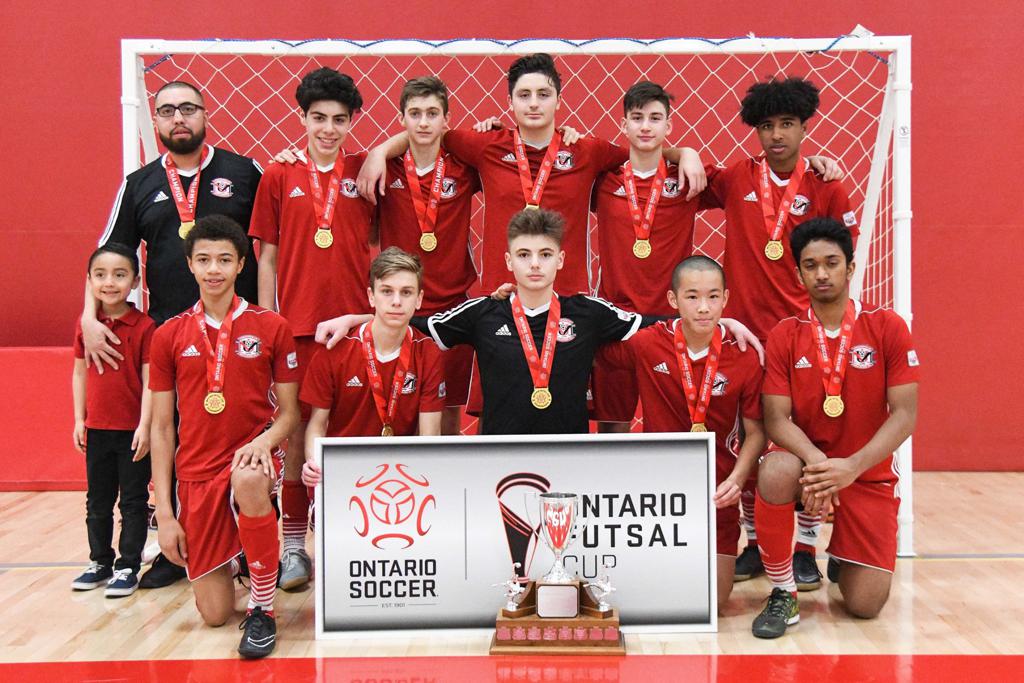 Unionville Milliken win U-16 Boys Ontario Futsal Cup