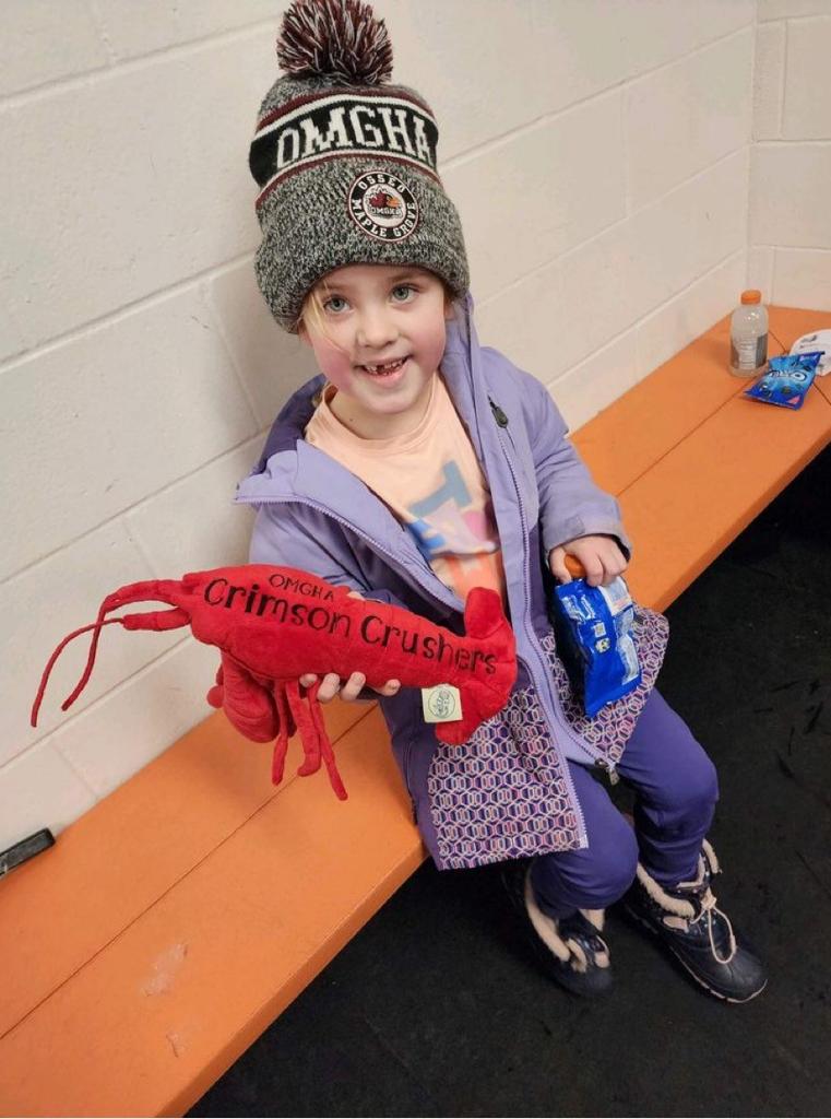 Girls Mites Crimson Crushers