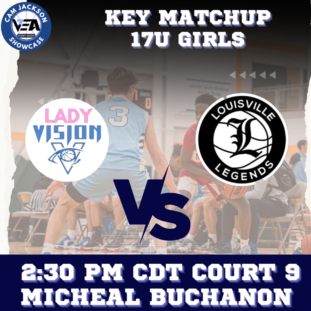 Key Pool Matchup: Lady Vision 2024 vs. Louisville Legends 2024