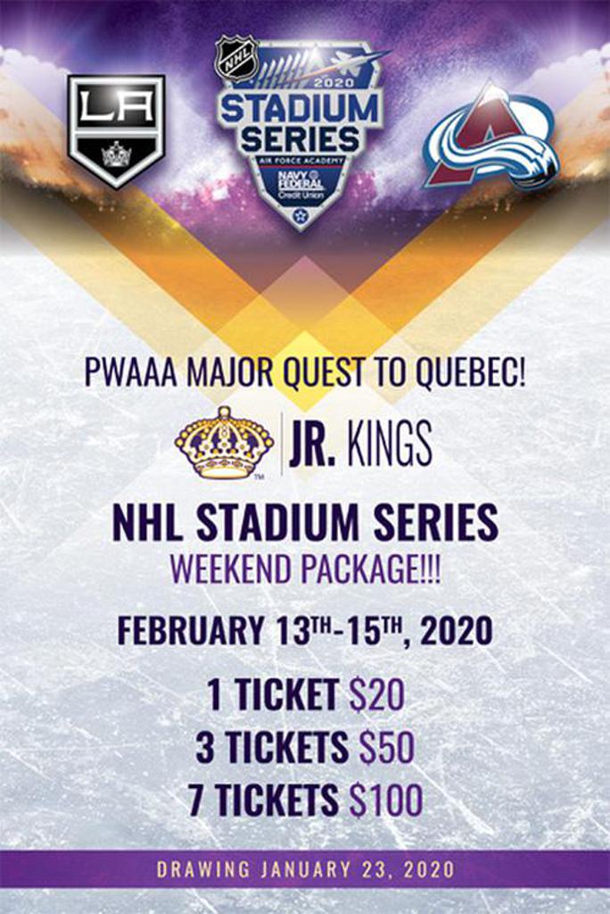 Quebec Fundraiser: NHL Stadium Series Package