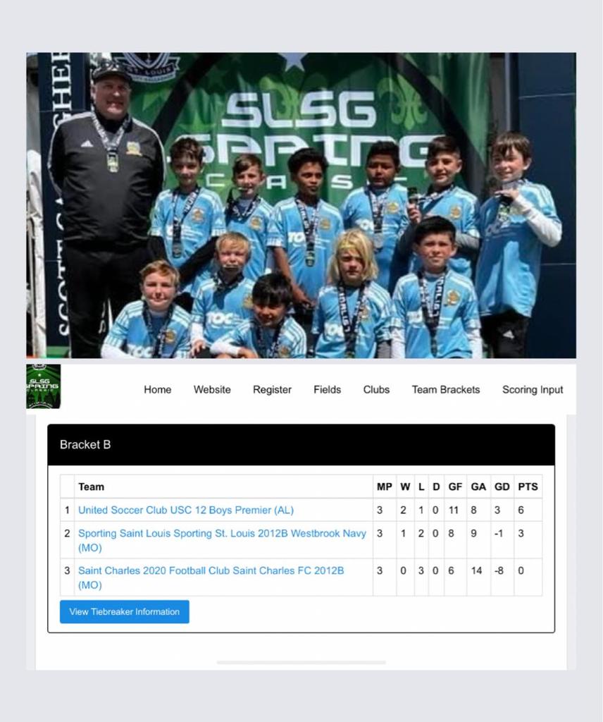 U12G CHAMPIONS at St. Louis Scott Gallagher Spring Classic