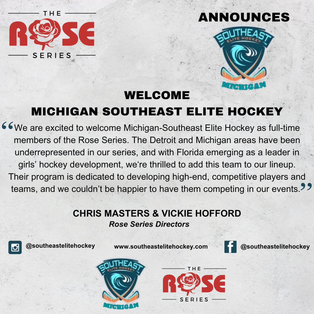 Welcome | 2025 SPRING-SUMMER GIRLS ROSE TRYOUTS - MICHIGAN | Southeast ...