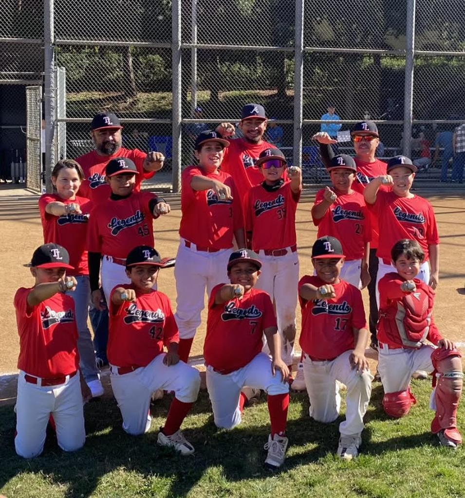 2022 11U Tustin Legends Irvine Select Fall Champions