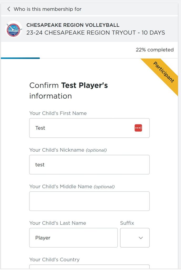 CHRVA Registration Help