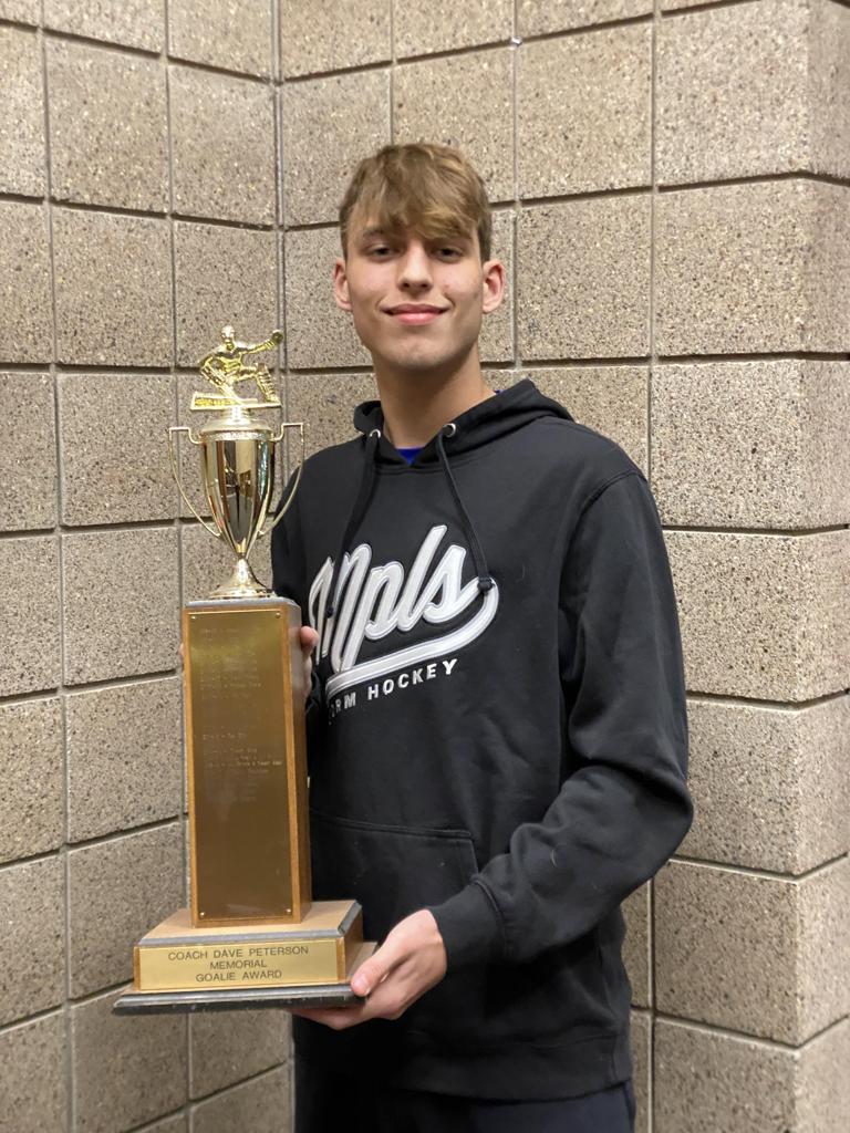 Coach Dave Peterson Memorial Goalie Award