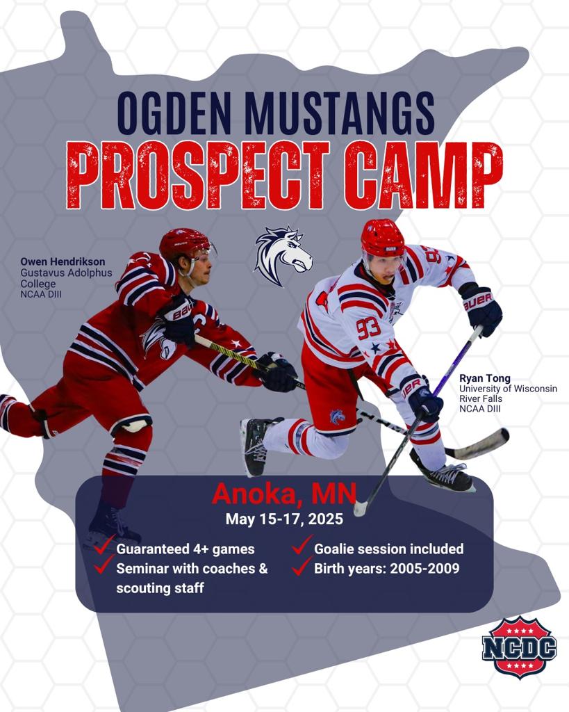 Welcome | Ogden Mustangs Minnesota Camp May 15-17 | Ogden Mustangs