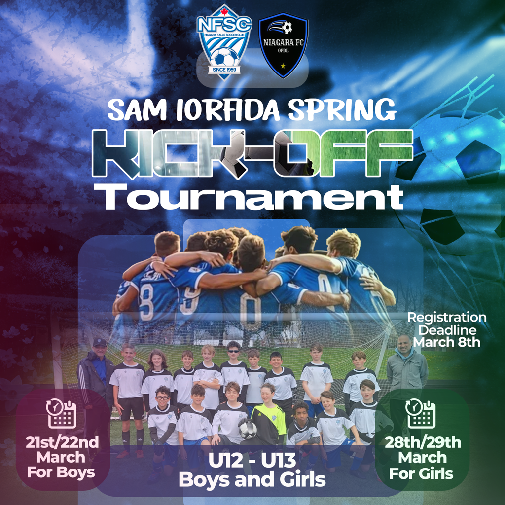 SAM IORFIDA Spring Kickoff Tournament - U12/U13 Girls and Boys