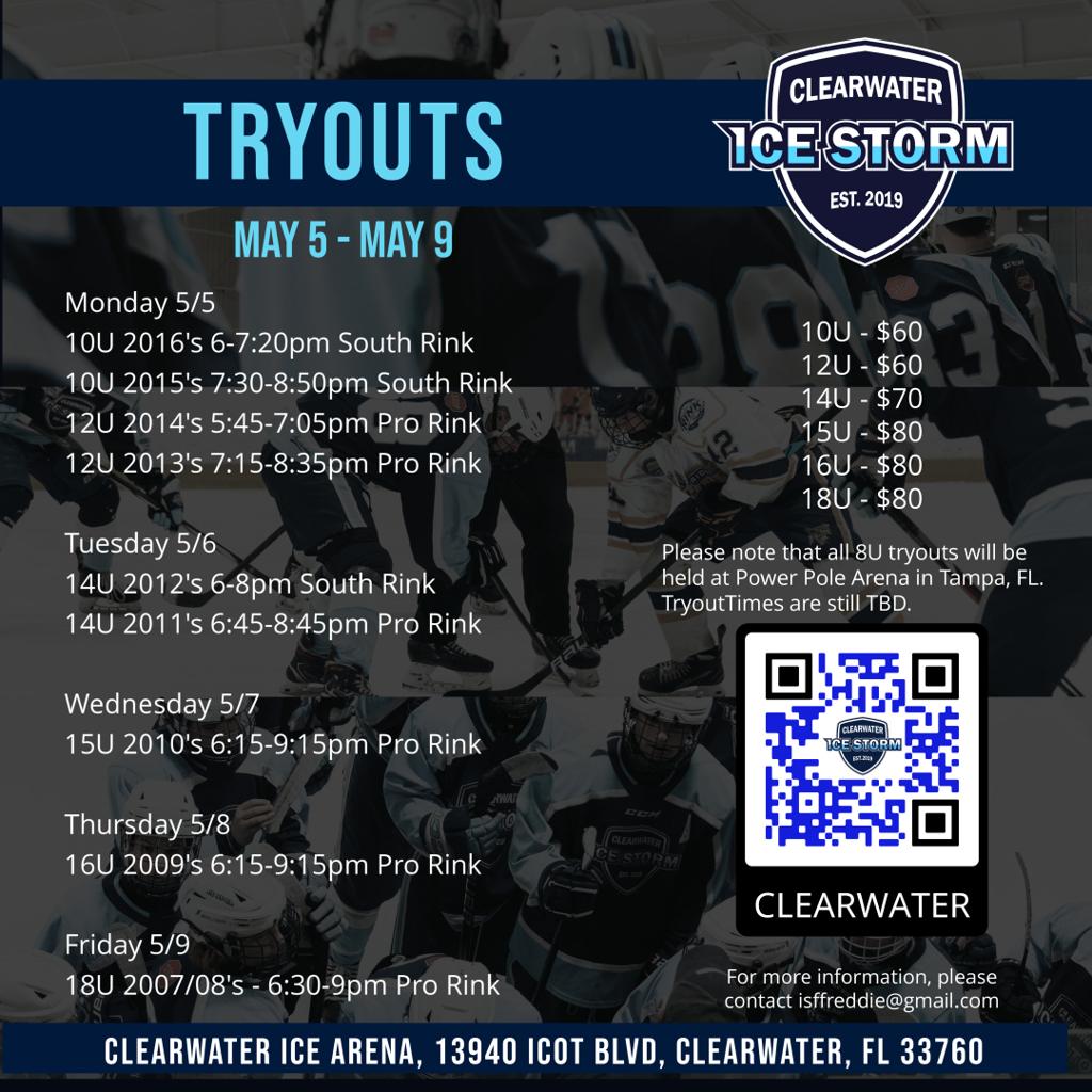 Welcome | Clearwater Ice Storm 2025 Fall Travel Program Tryouts ...