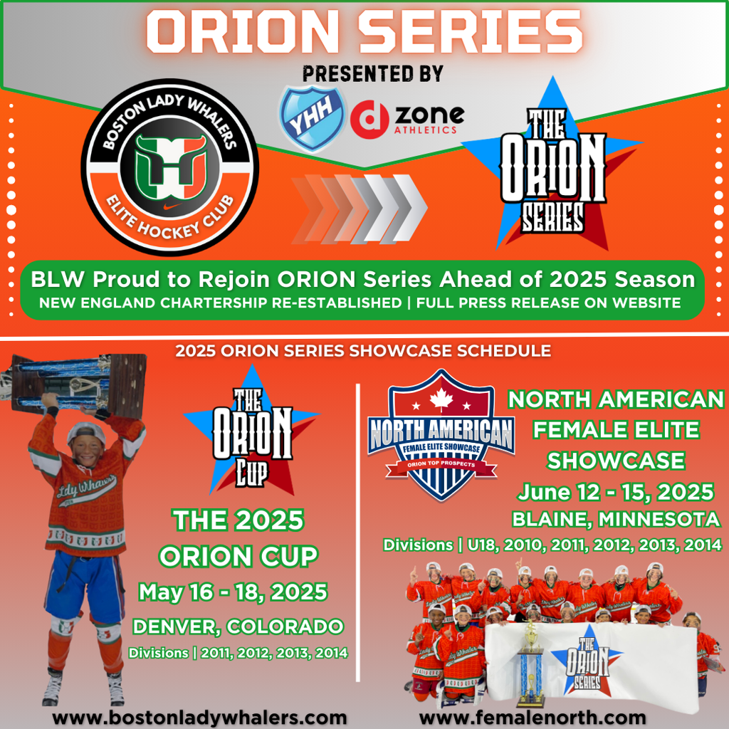 Boston Lady Whalers | ORION Series Revive New England Chartership