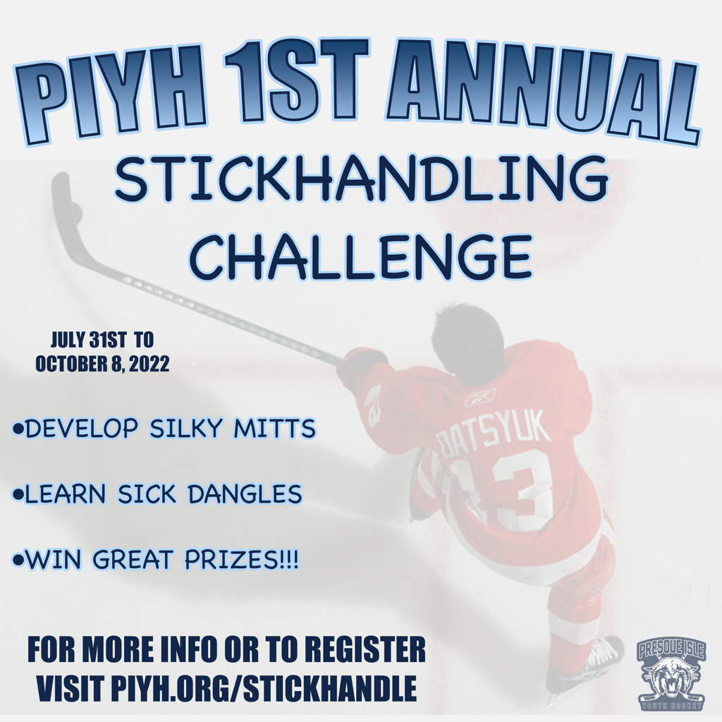 Welcome To The PIYH 2022 Stickhandling Challenge