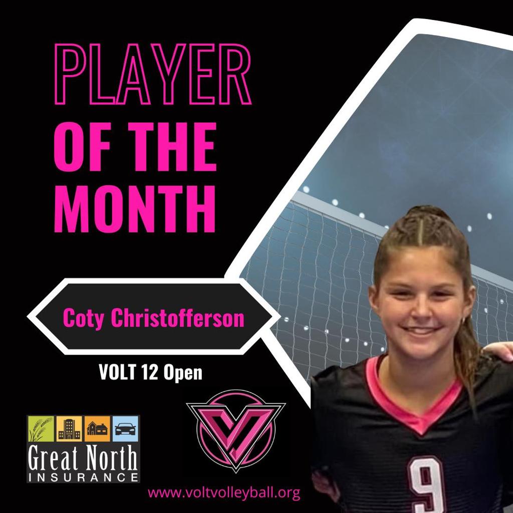 VOLT Players & Coach of the Month