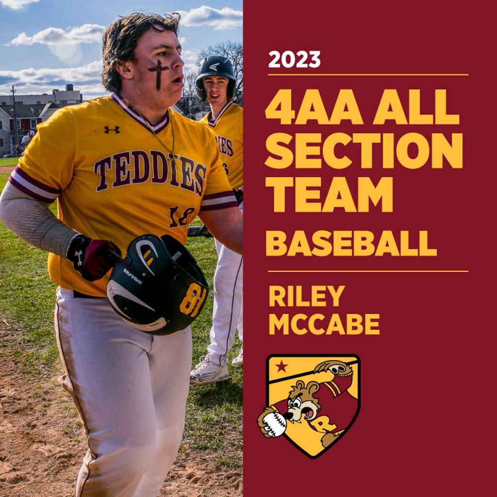 Riley McCabe Named To 4AA All-Section Baseball Team