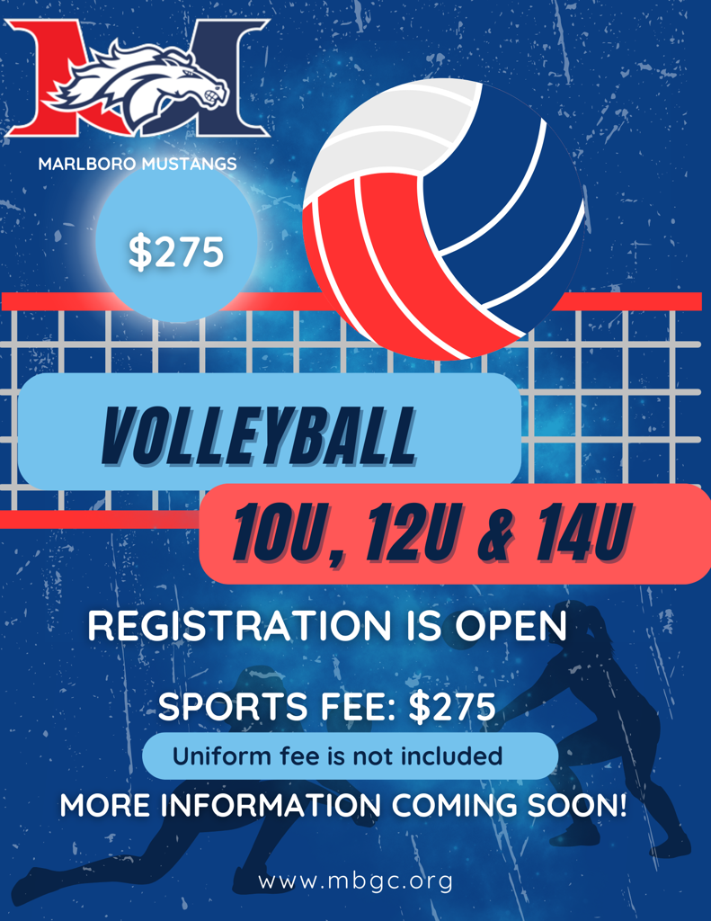 Welcome | 2024 Fall Girls Volleyball | Marlboro Boys and Girls Club