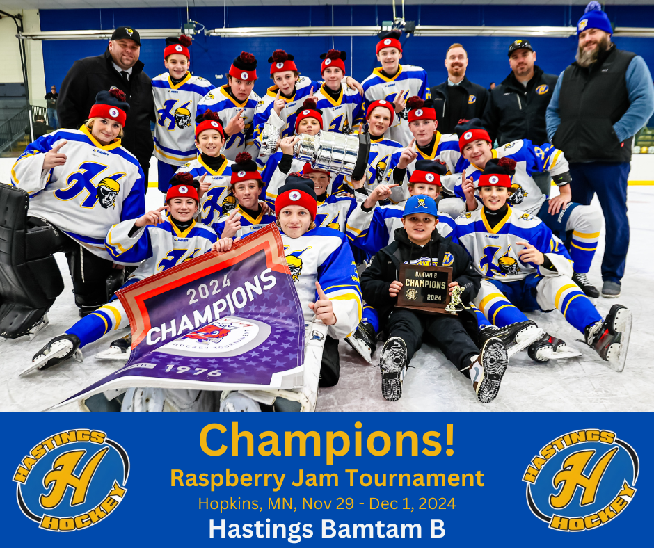 Hastings Hockey Trophy Case