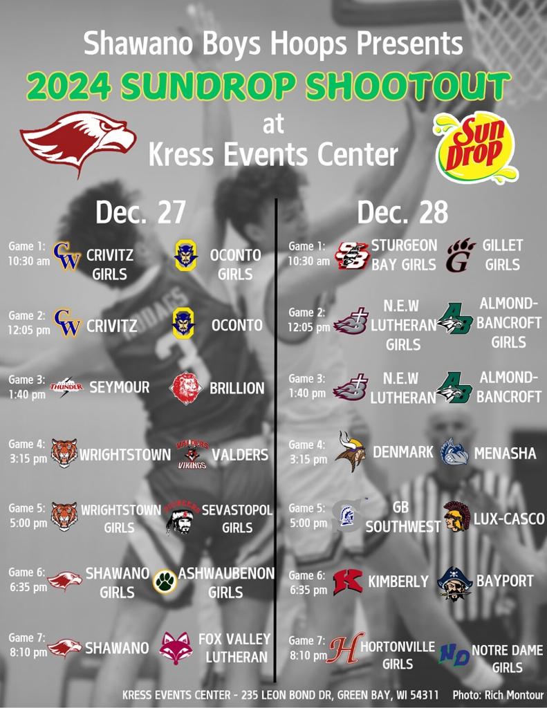 Shawano Hawks Basketball