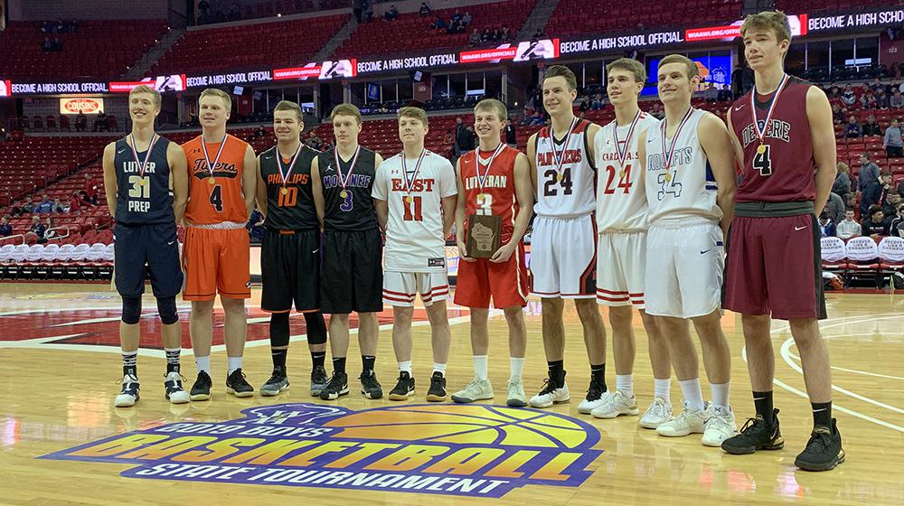 Trey Zastrow of Manitowoc Lutheran wins 2019 WIAA Boys 3-Point Challenge
