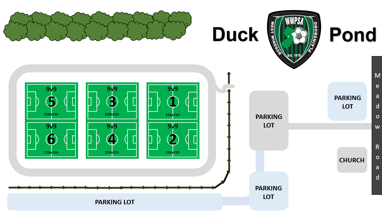 Sunburst Tournament Field Locations