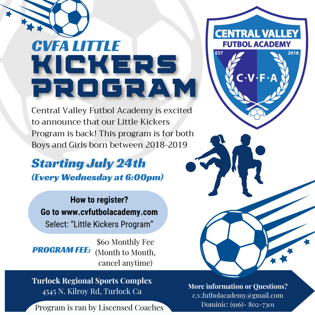CVFA Little Kickers Program