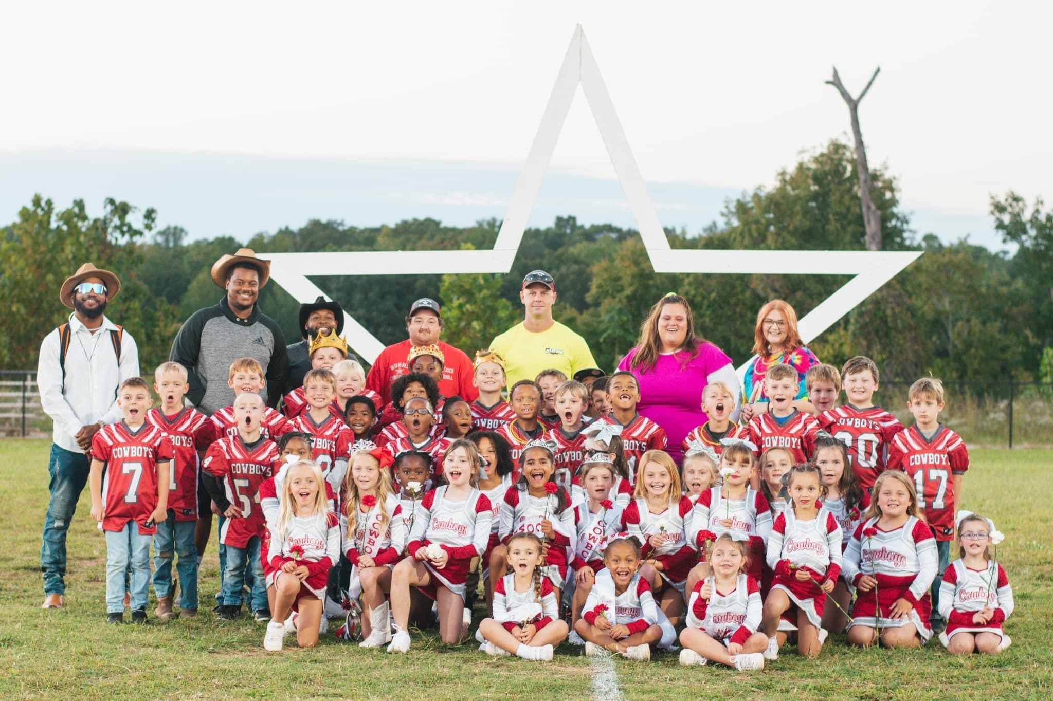 Burns Cowboys Jr Pro Football and Cheerleading