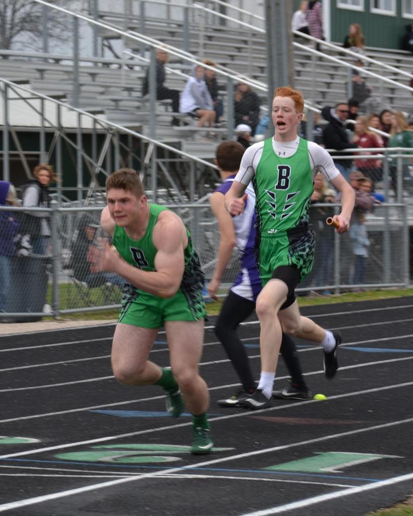 Rebels Win Breckenridge Boys Track and Field Invitational