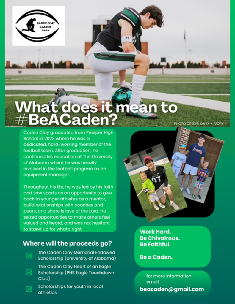 Caden Clay Classic - 7on7 Tournament