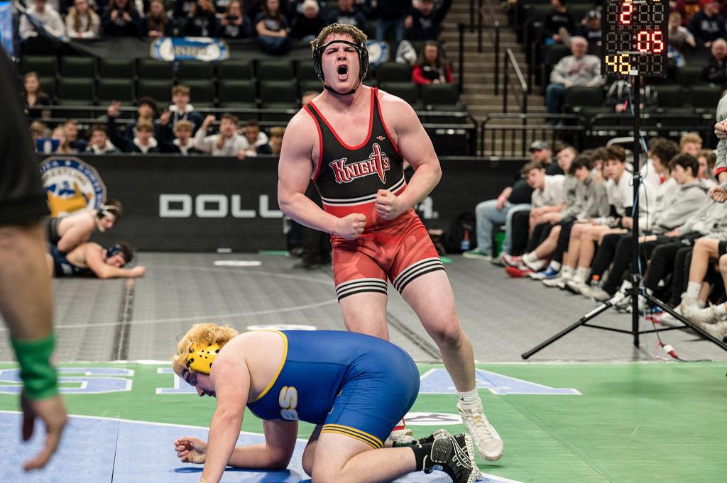 Knight Wrestling Team Claims 3rd Place at State Sykora Crowned State ...