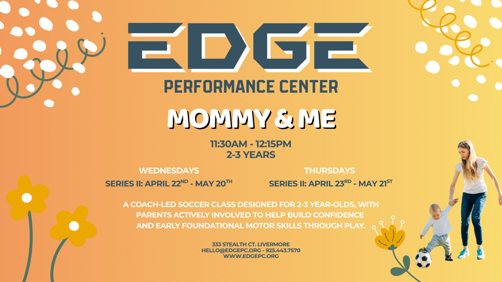 Welcome | 2026 EDGE Mommy and Me Spring Series | Fusion Soccer Club