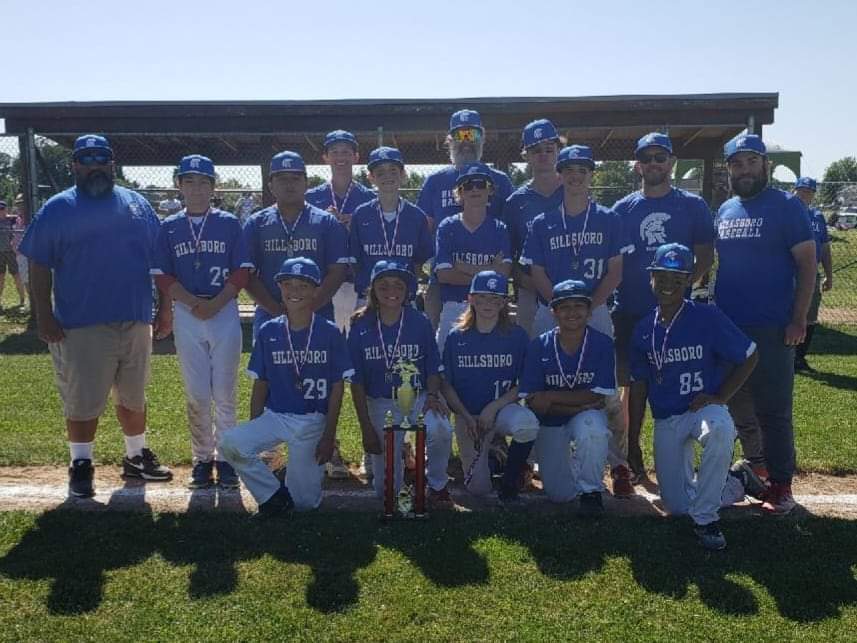 SPARTAN YOUTH BASEBALL TROPHY CASE