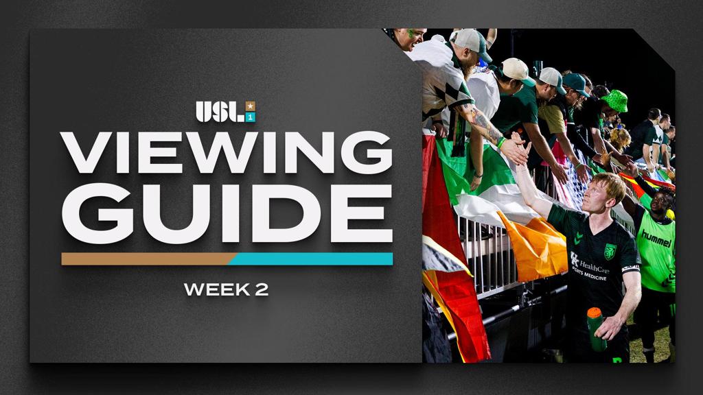 How to watch Week 2 of the USL Championship, USL League One regular ...