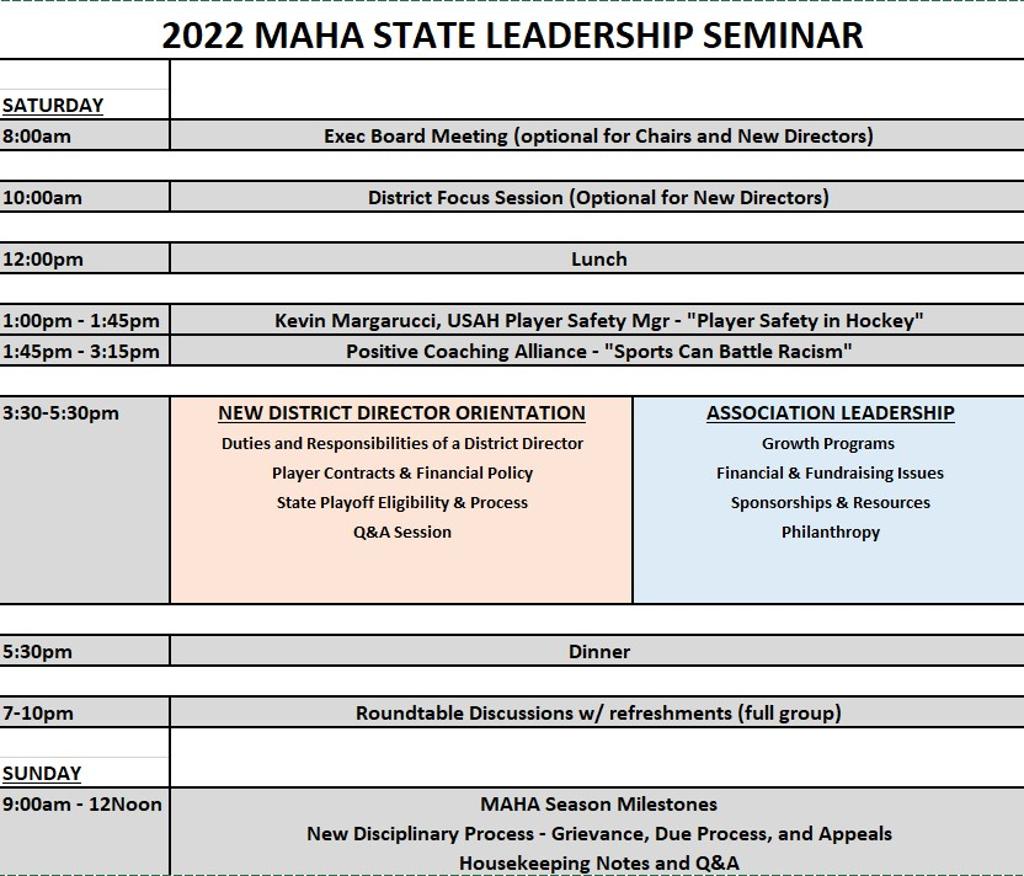 2022 Leadership Seminar