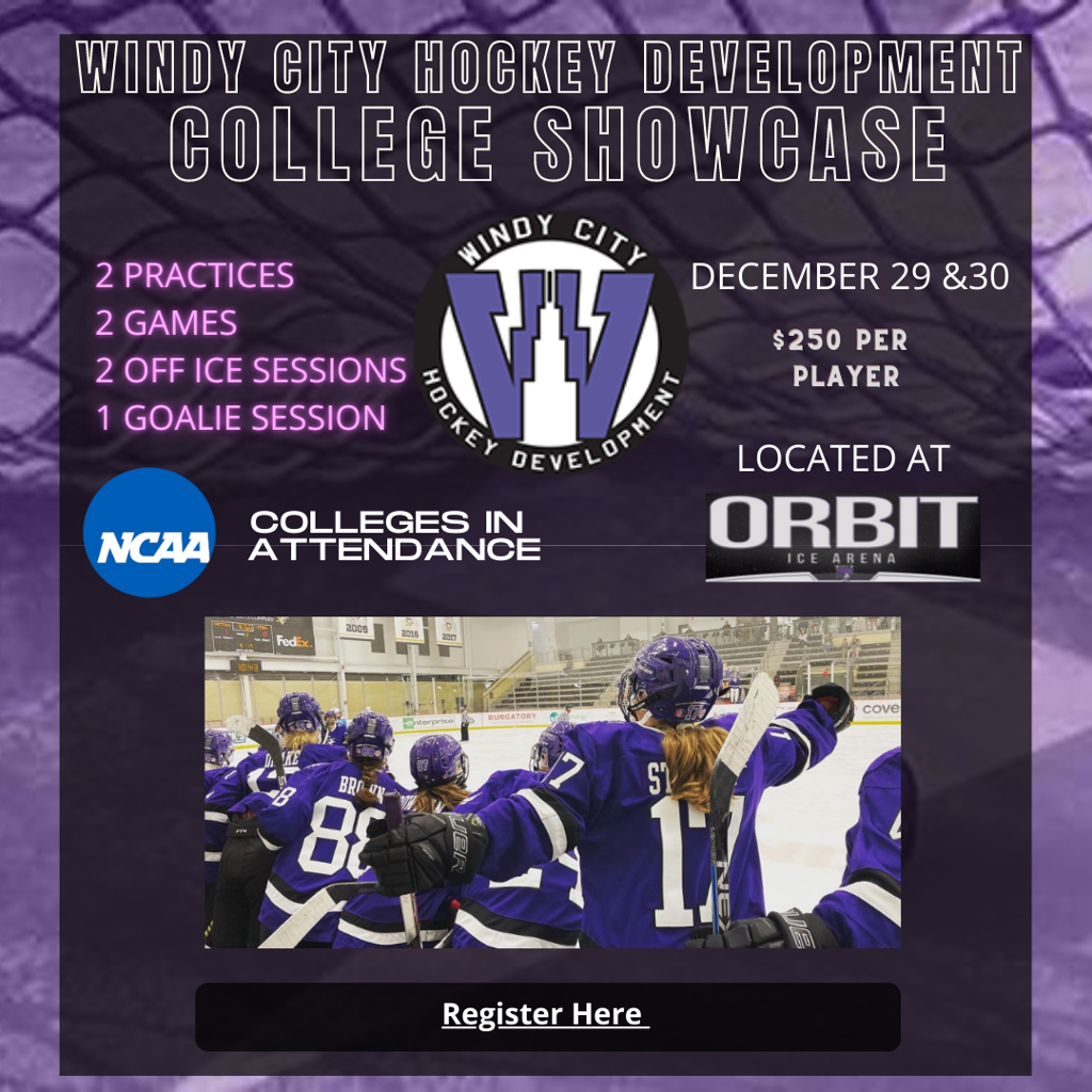 Welcome | 2022 Girls College Showcase | Orbit Ice Arena