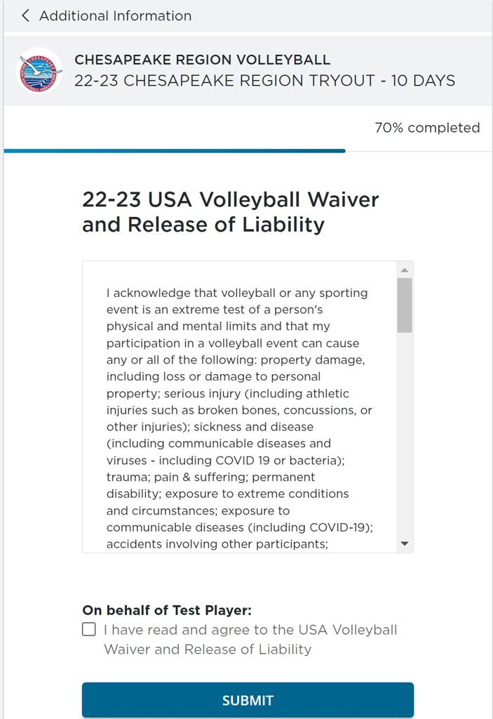 CHRVA Registration Help