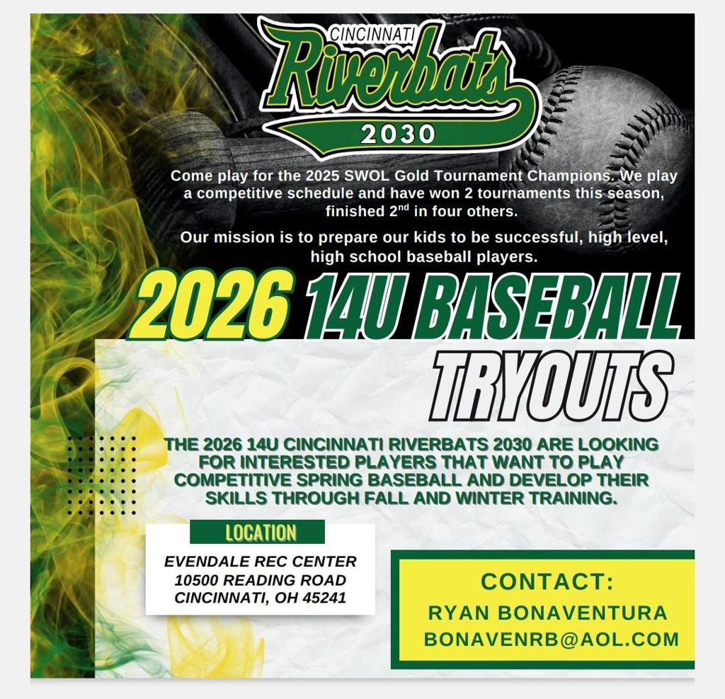 Riverbats Tryouts